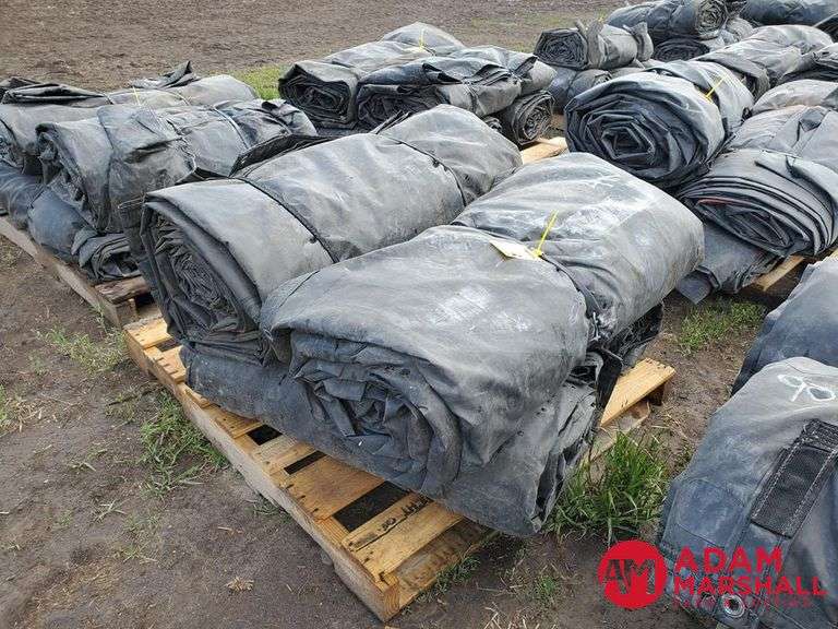 (4) Lumber Semi Tarps w/ 8 FT Drop - 24x25 FT - Adam Marshall Land ...