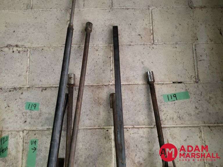 Various Lengths Valve/Curve Keys - Adam Marshall Land & Auction, LLC