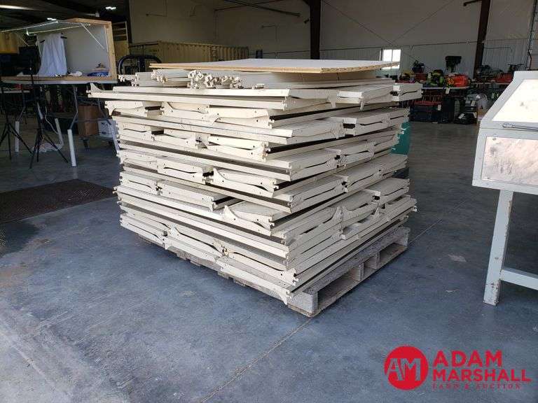 Lozier Shelving and Brackets, Slat Wall - Adam Marshall Land & Auction, LLC