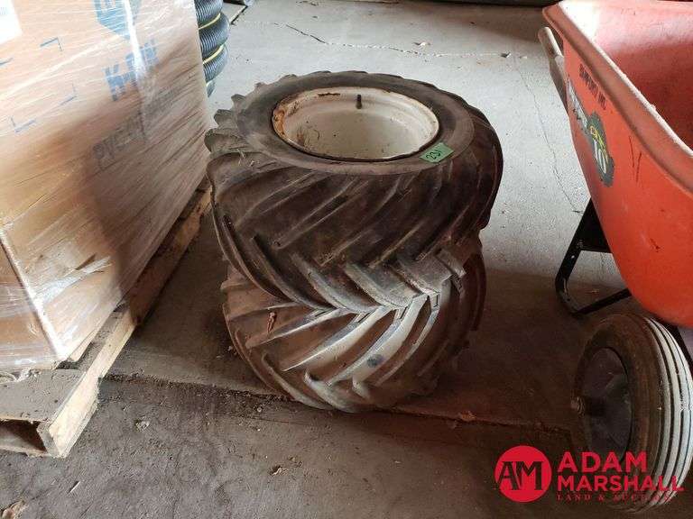 (2) Tires and Rims. 26x12-12 - Adam Marshall Land & Auction, LLC