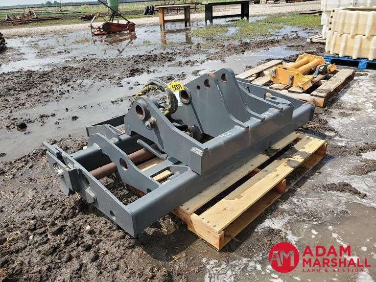 Quick Coupler for Telehandler - Adam Marshall Land & Auction, LLC