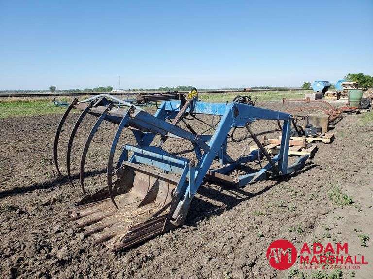 Ford 1200 Front End Loader w/ Grapple Bucket - Adam Marshall Land ...