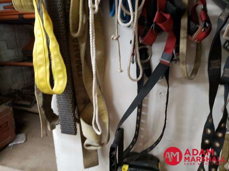 Lifting Straps, Rope, Clevises, Harness - Adam Marshall Land & Auction, LLC