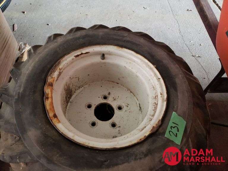 (2) Tires and Rims. 26x12-12 - Adam Marshall Land & Auction, LLC