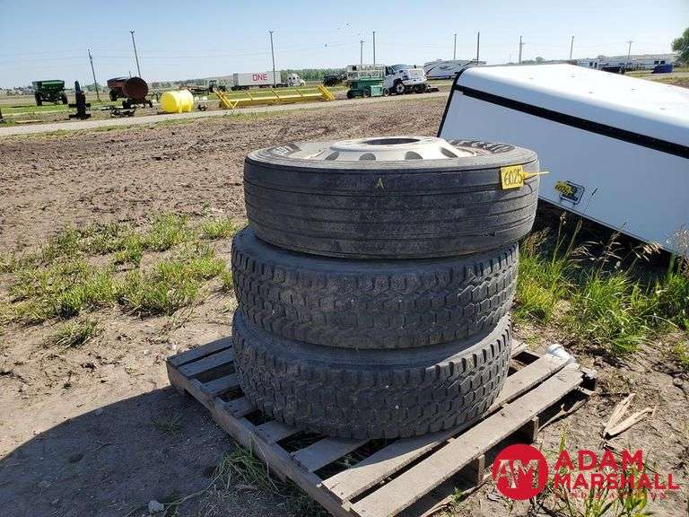 (3) Tires On Rims - Adam Marshall Land & Auction, LLC