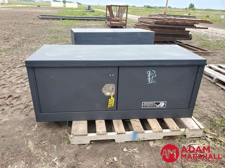 Highway Products Double Door Semi Box - Adam Marshall Land & Auction, LLC
