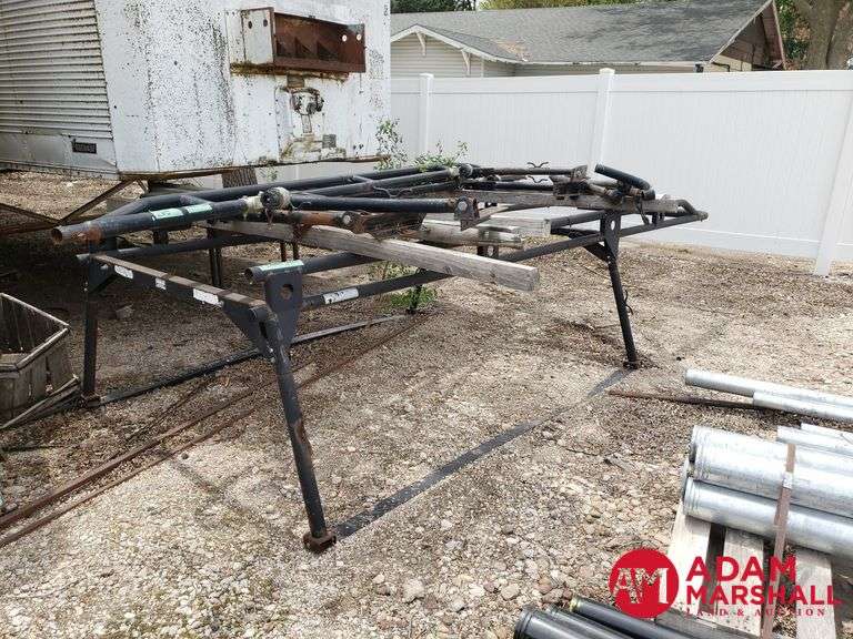 (2) Ladder Racks. Fits 2000's Ford F250 - Adam Marshall Land & Auction, LLC