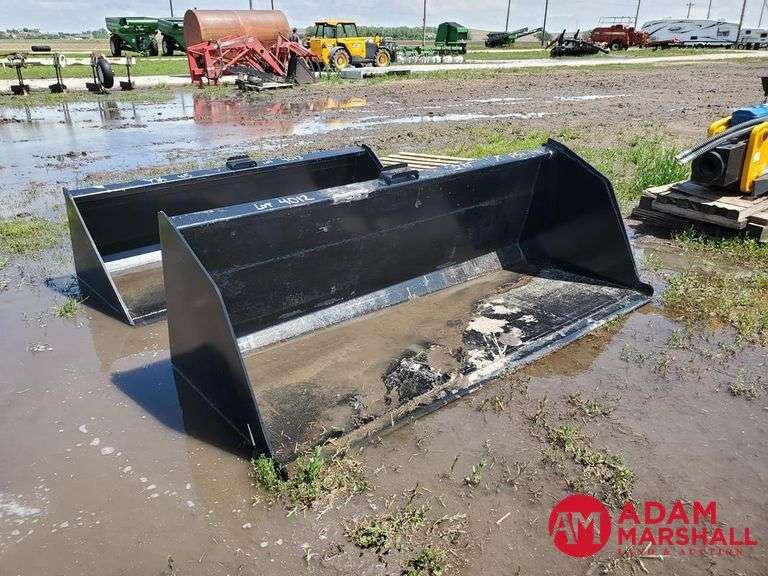 Kit Container High Volume Bucket for Skid Steer - 84" - Adam Marshall ...