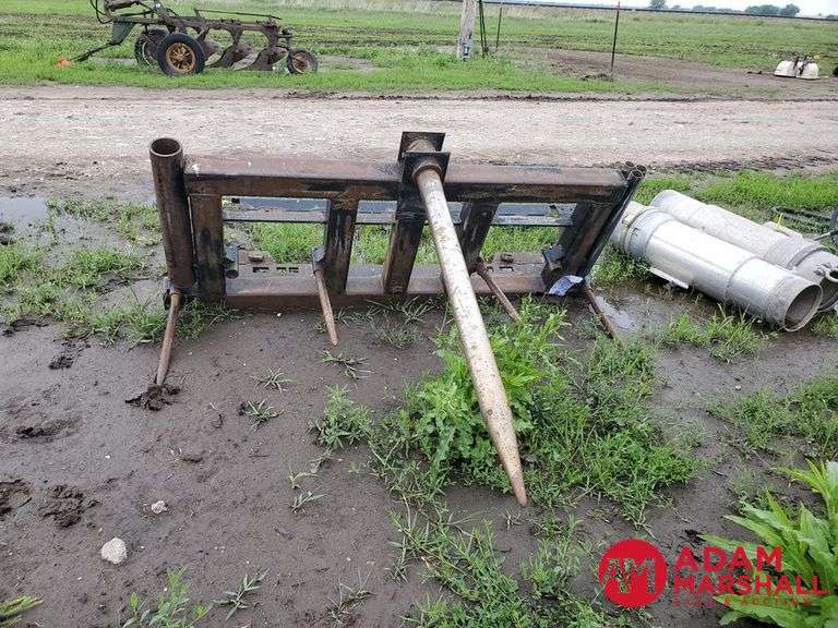 Farmhand Bale Spear Loader Mount - Adam Marshall Land & Auction, LLC