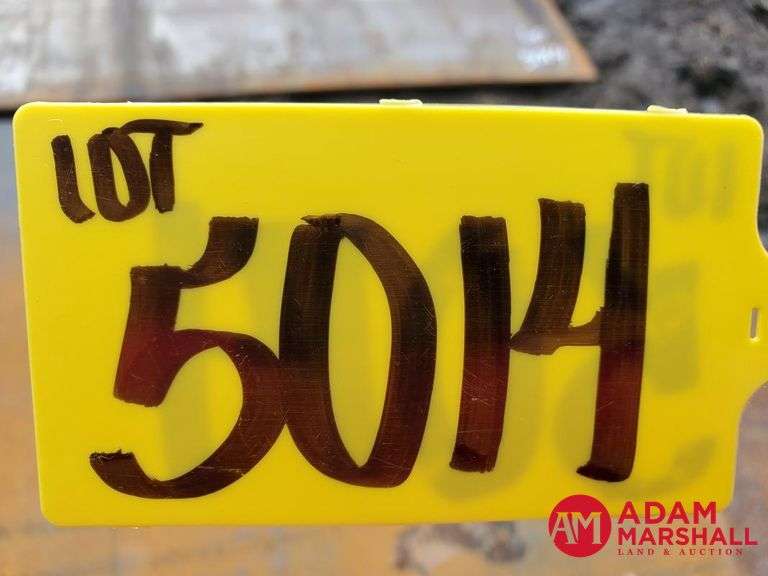 5/8" Plate Sheet - 73"x100" - Adam Marshall Land & Auction, LLC