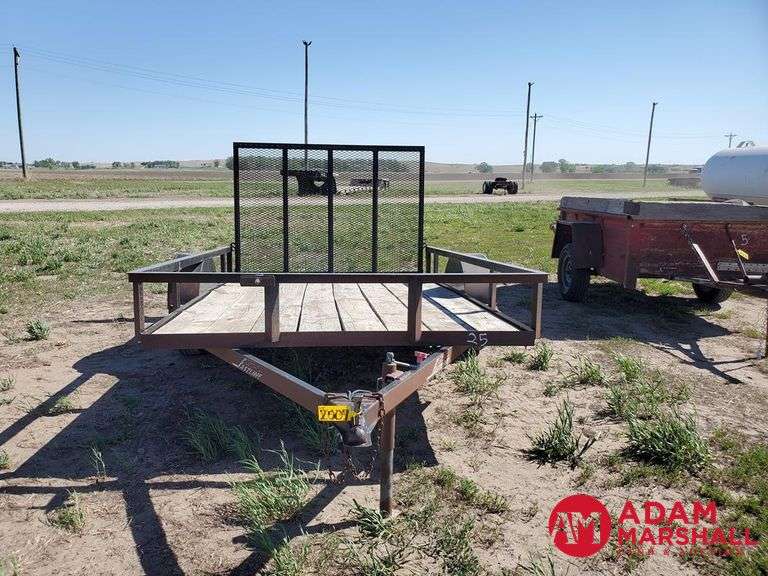 Fastline Utility Trailer - 6x10 - Adam Marshall Land & Auction, LLC