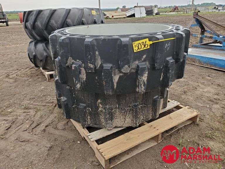 (2) Solid Pivot Tires - Adam Marshall Land & Auction, LLC