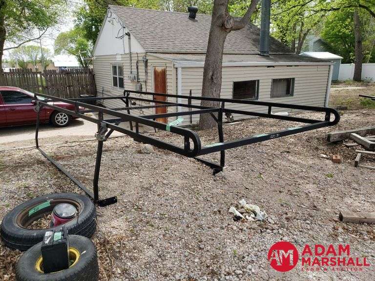 Ladder Rack; Fits 2000's Ford F250. Includes Tire Pile - Adam Marshall ...