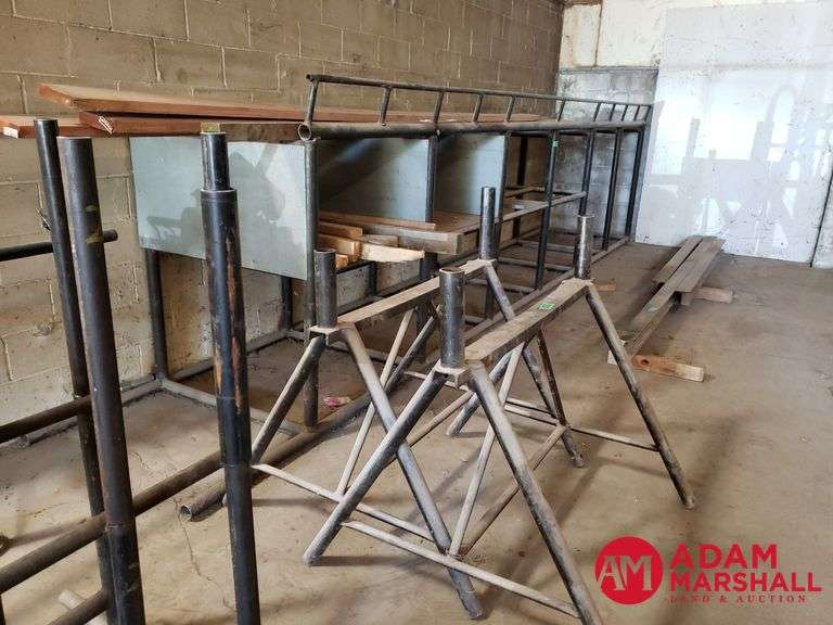 Pipe Racks, Steel Beams - Adam Marshall Land & Auction, LLC
