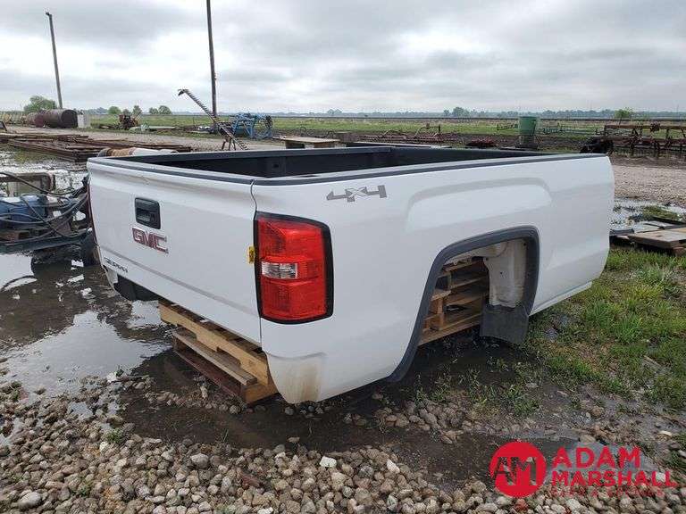 2014-2019 GMC Pickup Box w / Rear Bumper & Receiving Hitch - 8FT - Adam ...
