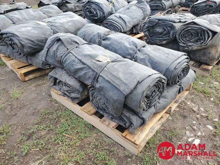 (4) Lumber Semi Tarps w/ 8 FT Drop - 24x25 FT - Adam Marshall Land ...