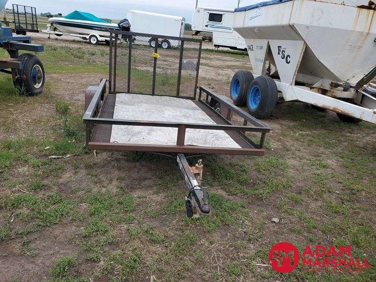 2011 Carry-On Utility Trailer - 5x8 FT - Adam Marshall Land & Auction, LLC