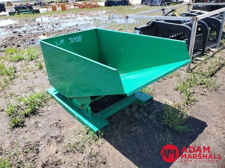 Self Dumping Hopper Equipment Attachment - Adam Marshall Land & Auction ...