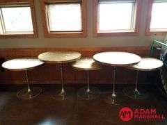 (5) Powder Coated Tables - Adam Marshall Land & Auction, LLC
