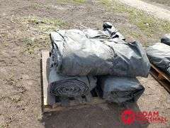 (4) Lumber Semi Tarps w/ 8 FT Drop - 24x25 FT - Adam Marshall Land ...
