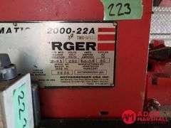 Rothenberger Supermatic Pipe Threader - Adam Marshall Land & Auction, LLC