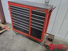 Craftsman 14 Drawer Tool Box On Cart - Adam Marshall Land & Auction, LLC