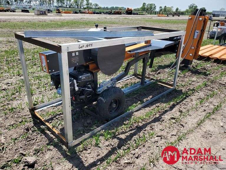 Unused Wolverine Log Splitter - Gasoline - Adam Marshall Land & Auction ...