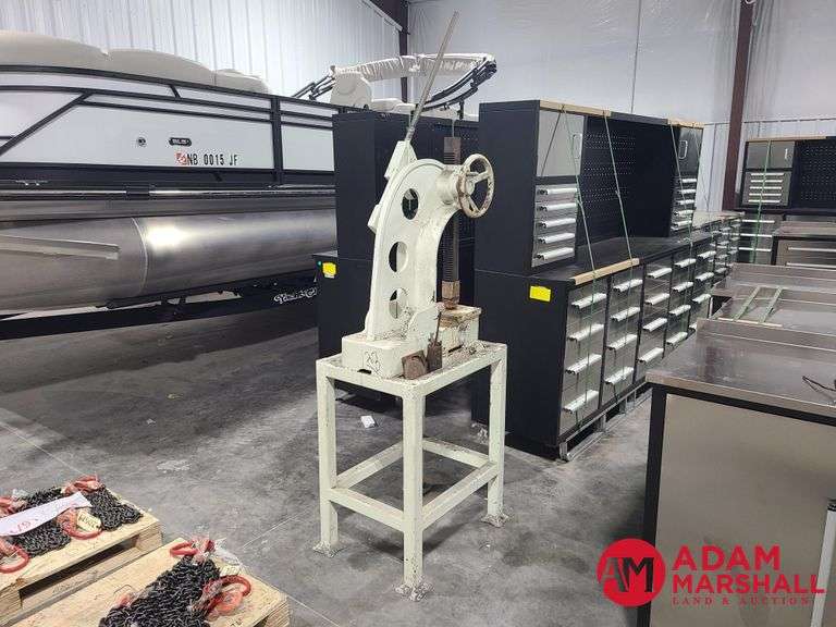 Arbor 5-Ton Press On Stand - Adam Marshall Land & Auction, LLC