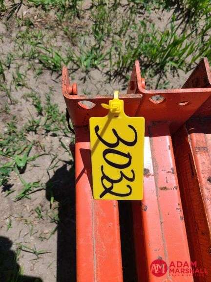 (20) Steel Bulk Racking Cross Beams - 9 FT - Adam Marshall Land ...