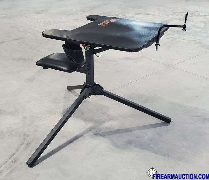 Big Game Treestands Swivel Action Shooting Bench - FirearmAuction.com LLC