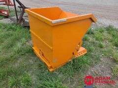 Unused Kit Container Self Dumping Dumpster w/ Fork Pockets - Adam ...
