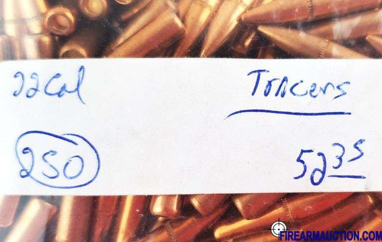 Bullets - Tracers (Unknown Manufacturer) 22 Cal (250) - FirearmAuction ...