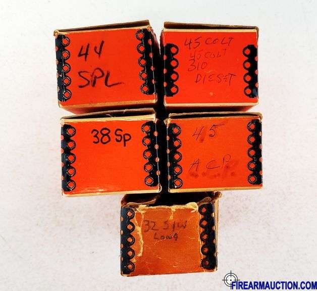 (5) Vintage Lyman 310 Die Sets - (1) 45 Colt, (1) 44 SPL, (1) 38 SPL ...