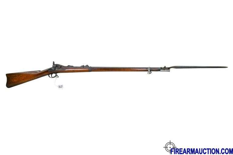 US Springfield US Model 1873 Single Shot Trap Door Rifle - 45-70 GOVT ...