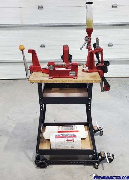 Reloading Center/Work Table On Rolling Cart W/Lockable Brakes ...
