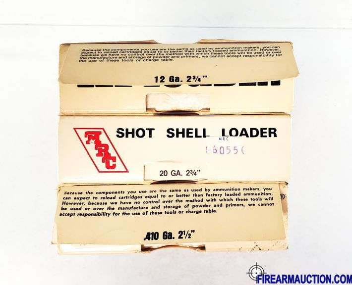 (3) Loader Reloading Tools - (1) MRC - 20 Ga, 2¾", (1) Lee - 410 Ga, 2½ ...