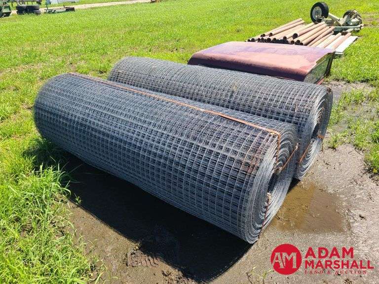 (2) Rolls of Wire Fencing - Adam Marshall Land & Auction, LLC