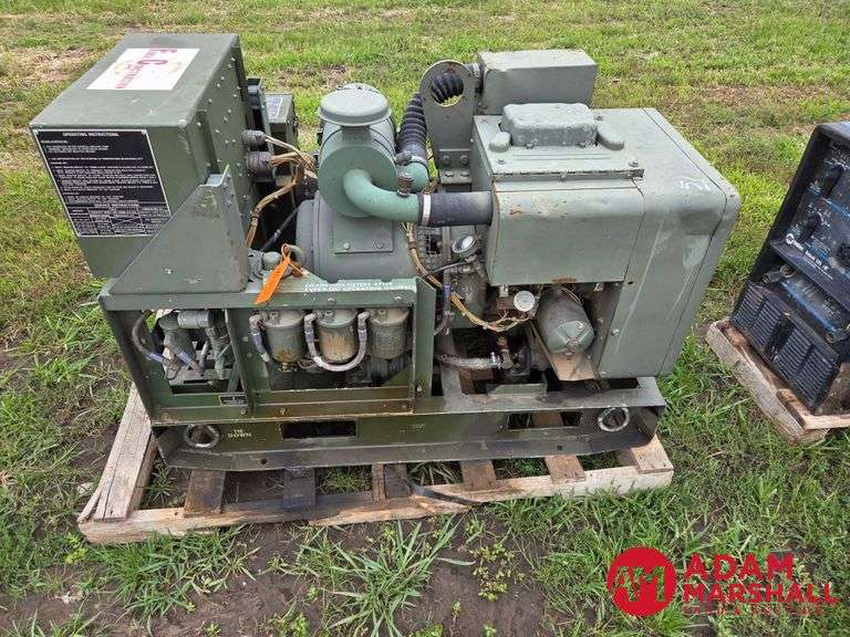 US Department of Defense MEP 002A Generator - Adam Marshall Land ...