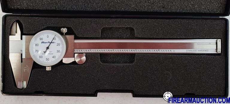 Blue Point Dial Steel Caliper - 6" - FirearmAuction.com LLC