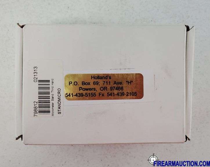 Holland's Micrometer Stand Third Hand & Hornady Rotor & Metering Assy ...