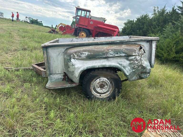 Shop Built Chevy Box Trailer - Adam Marshall Land & Auction, LLC