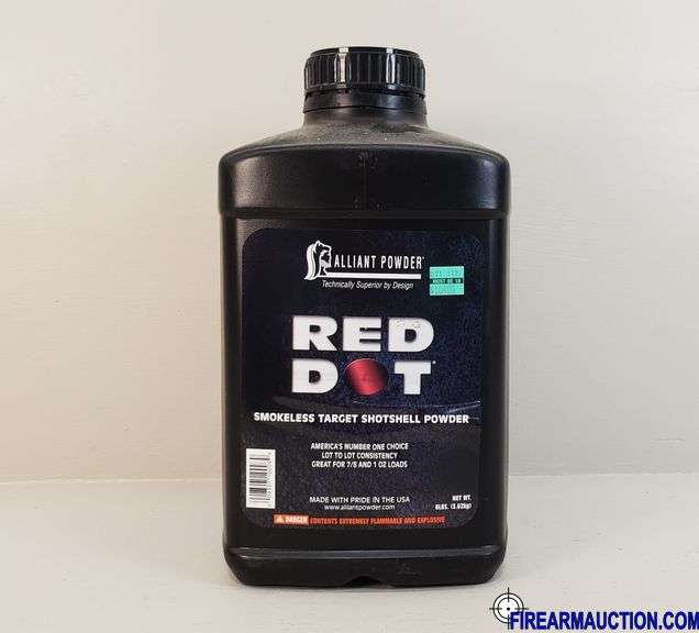 Powder - Alliant Red Dot Smokeless Target Shotshell (8 Lb ...