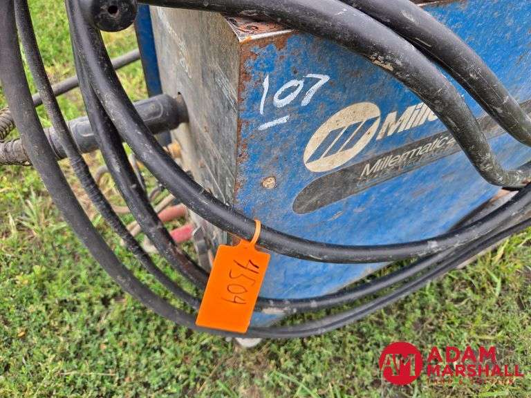 Miller Matic 200 Wire Feed Welder w/ Cart - Adam Marshall Land ...