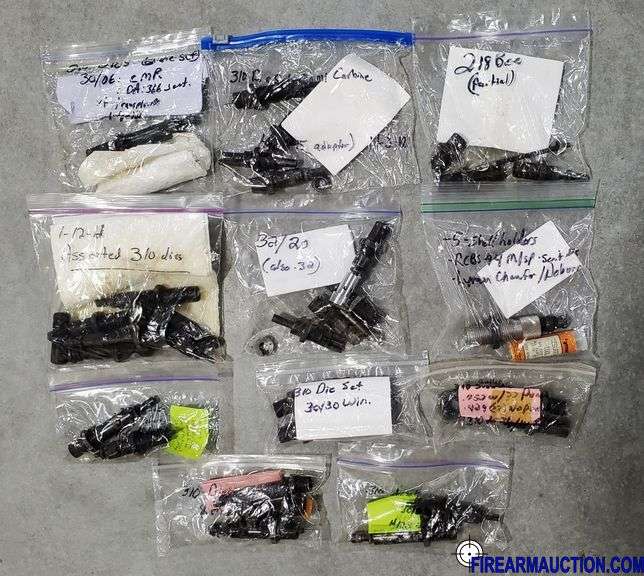 Assorted Reloading Deburring Tools & 310 Dies - FirearmAuction.com LLC