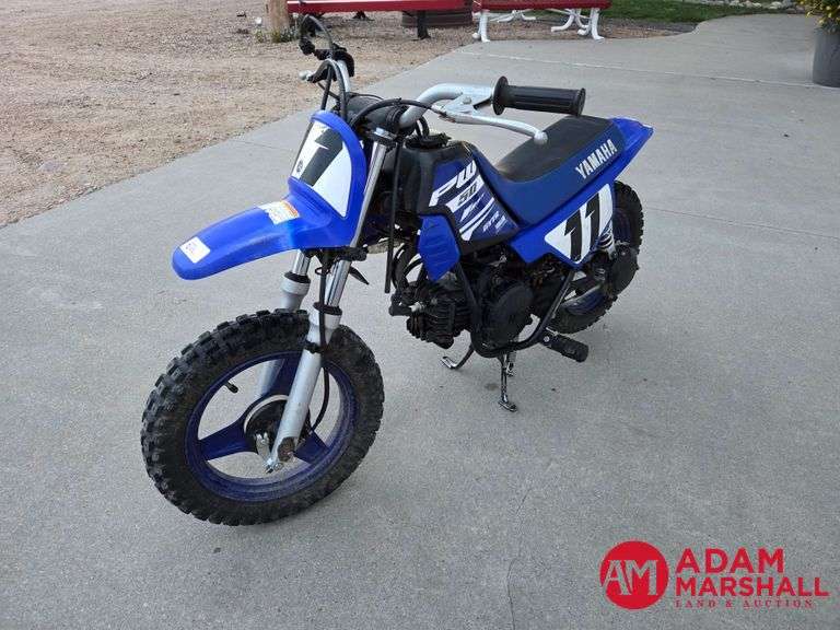 2018 Yamaha PW50 Dirt Bike - Adam Marshall Land & Auction, LLC