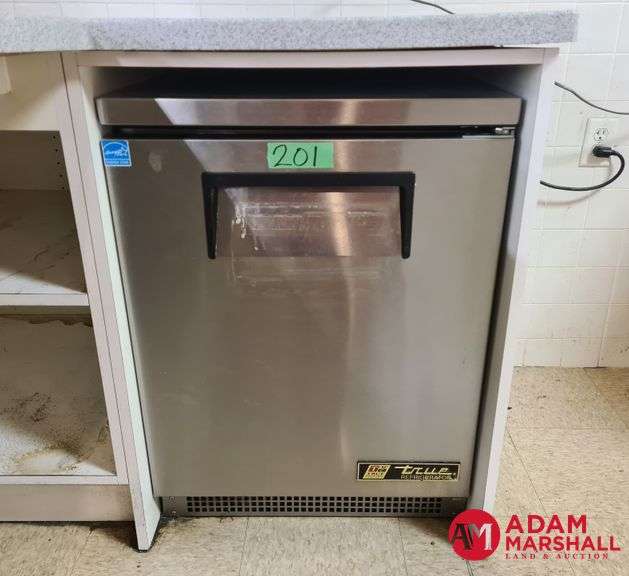 true Brand Undercounter Refrigerator - Adam Marshall Land & Auction, LLC