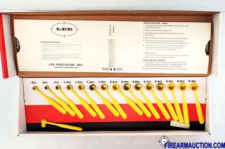 (2) Lee Powder Measure Kits - FirearmAuction.com LLC