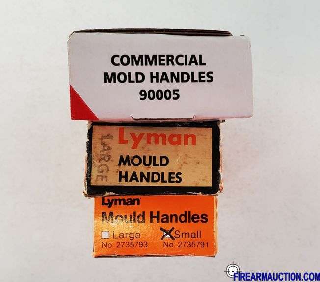 (3) Mould Handles - (1) Lyman Large & (1) Lyman Small & (1) Lee Fits 6 ...