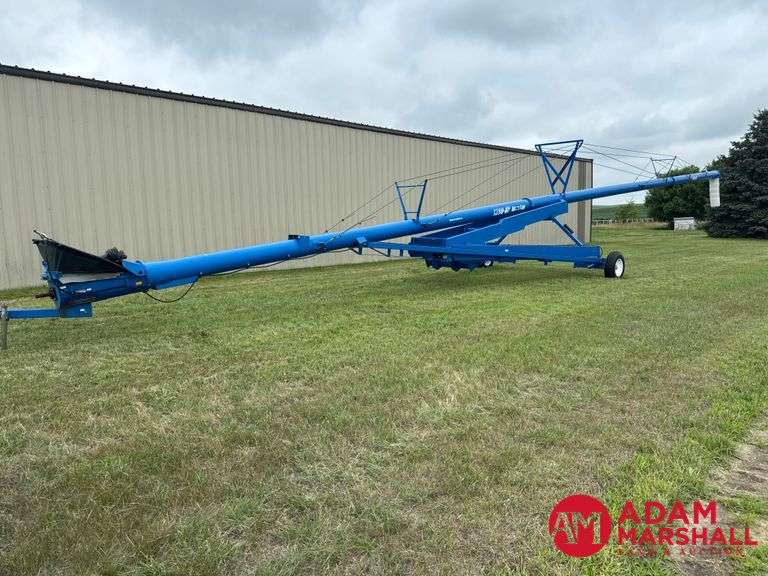 2009 Brandt 1390HP Open Top Auger - 90FT - Adam Marshall Land & Auction ...