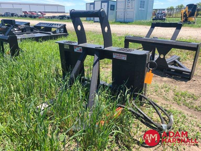 Unused 2025 Easy Man Post Puller w/ H-Frame for Skid Steer - Adam ...